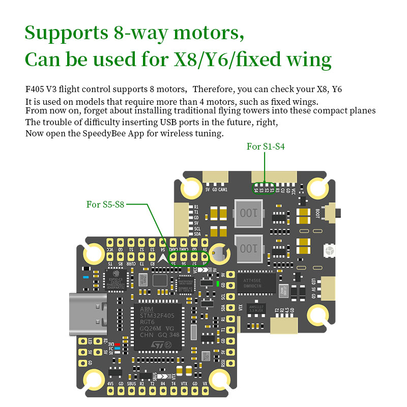 Stack Pilotix F405 V3 ICM42688 60A BLS ESC